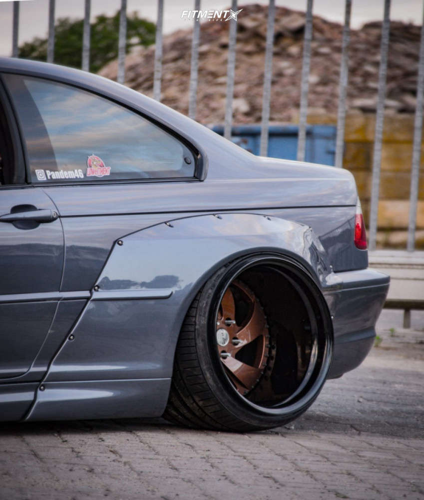 2000 BMW 323Ci Base with 19x12 Carline Nw9 and Goodyear 245x35 on Air ...