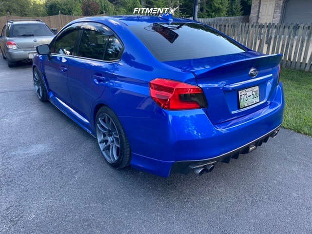 2017 Subaru WRX Base with 18x9.5 ESR Sr08 and General 255x35 on ...