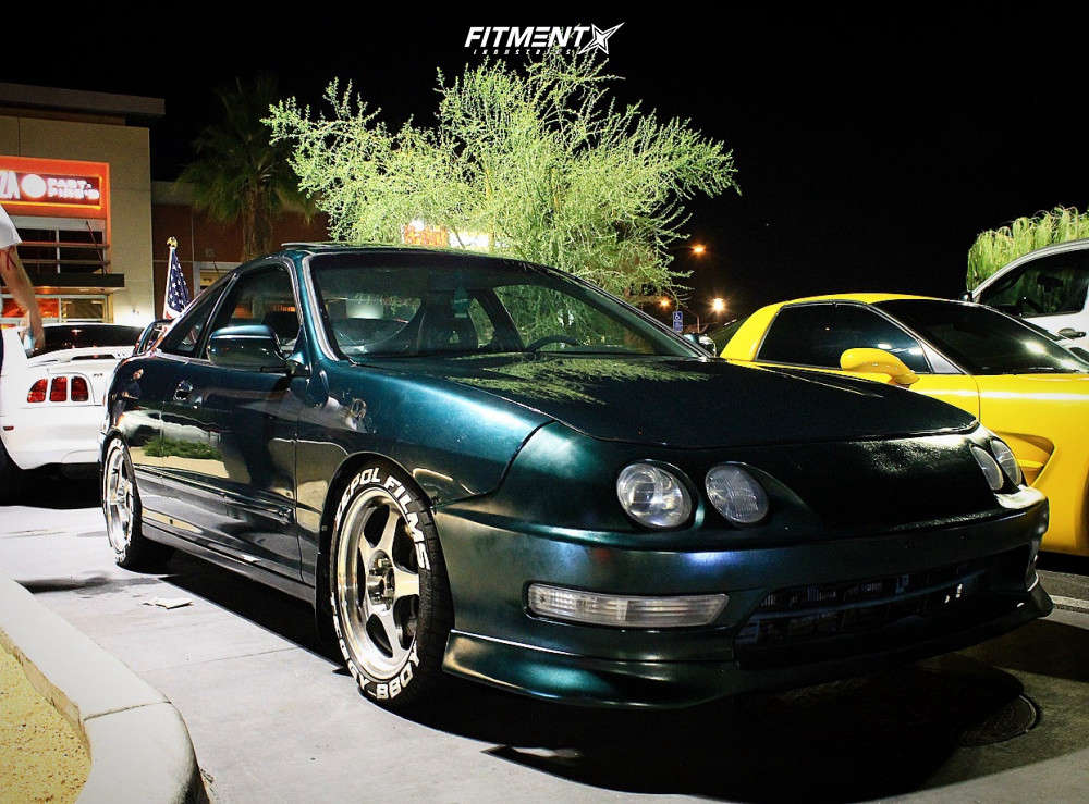 1999 Acura Integra GS-R with 16x7 Rota Slipstreams and Federal 205x45 ...