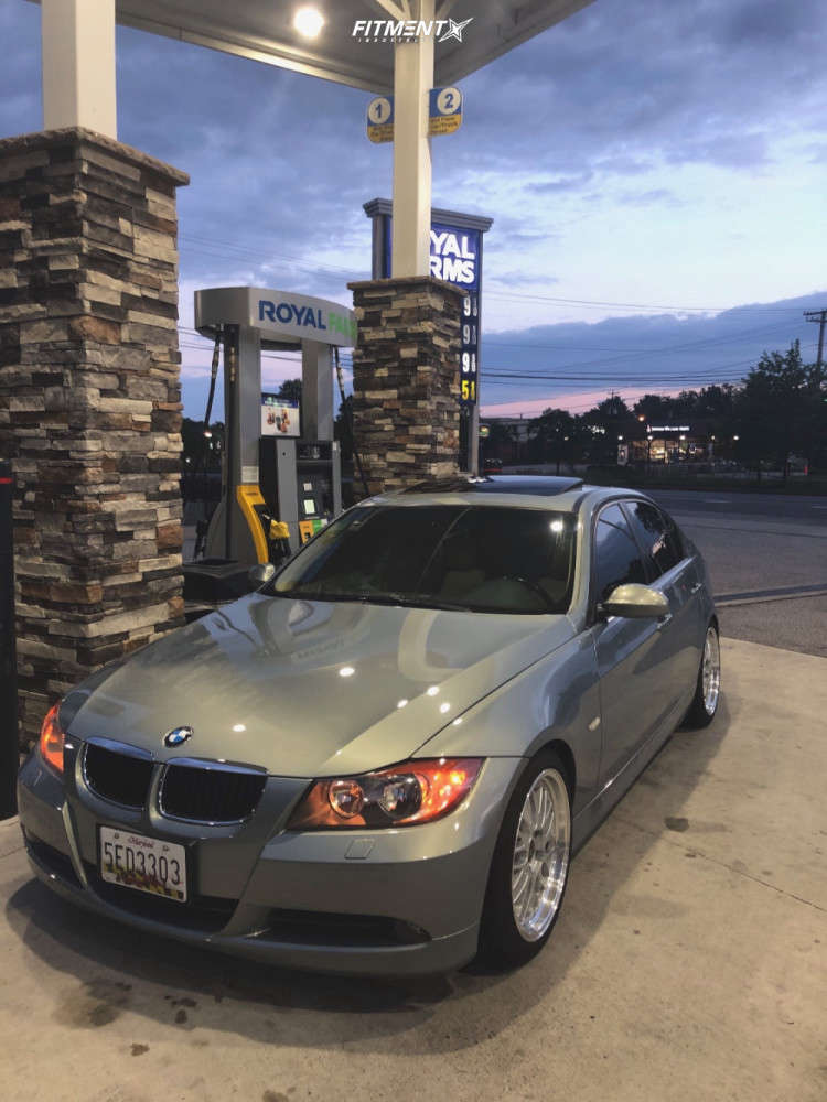 2006 BMW 325i Base with 18x8 JNC JNC005 and Nankang 225x40 on Coilovers ...