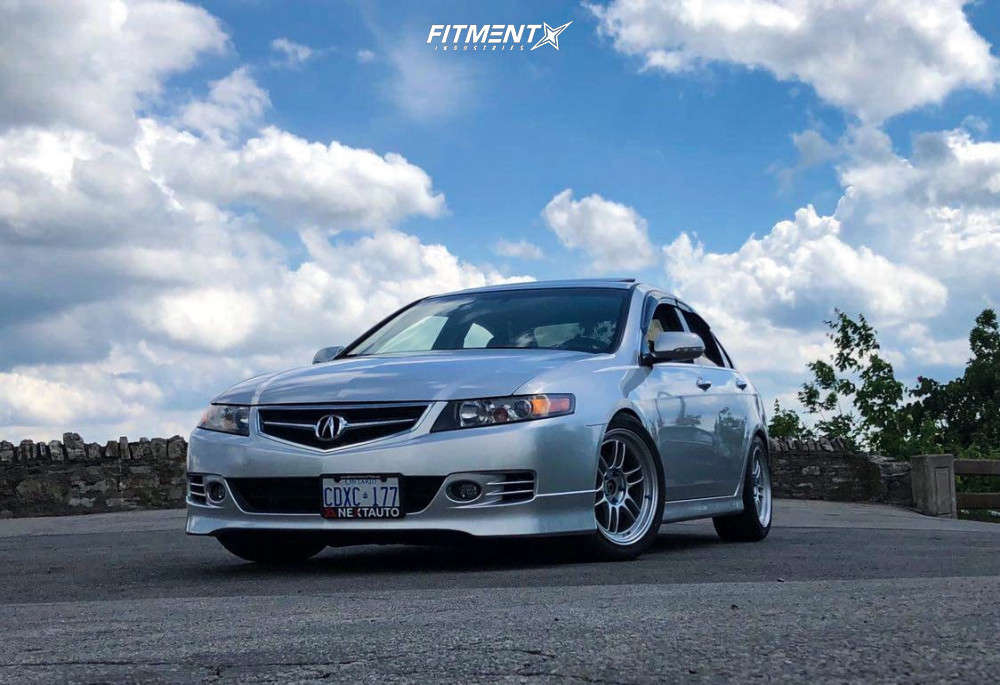 2006 Acura TSX Base with 17x9 Enkei RPF1 and Firestone 255x40 on ...