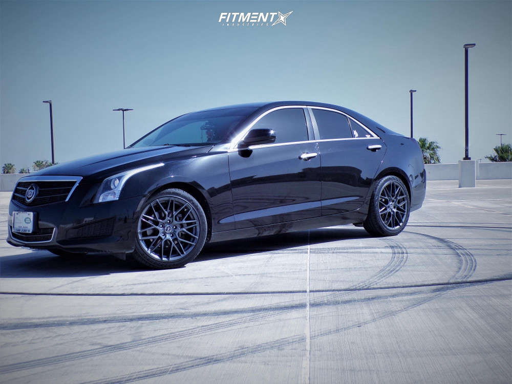 2014 Cadillac ATS Base with 18x8 Platinum Retribution and Nankang ...