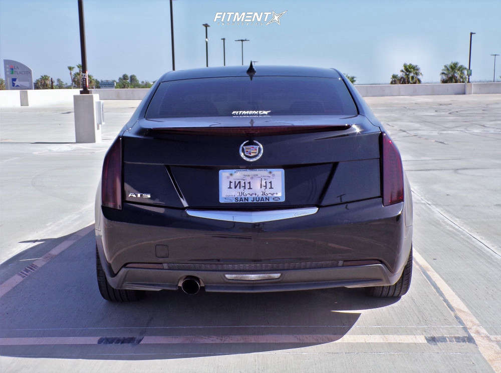 2014 Cadillac ATS Base with 18x8 Platinum Retribution and Nankang ...