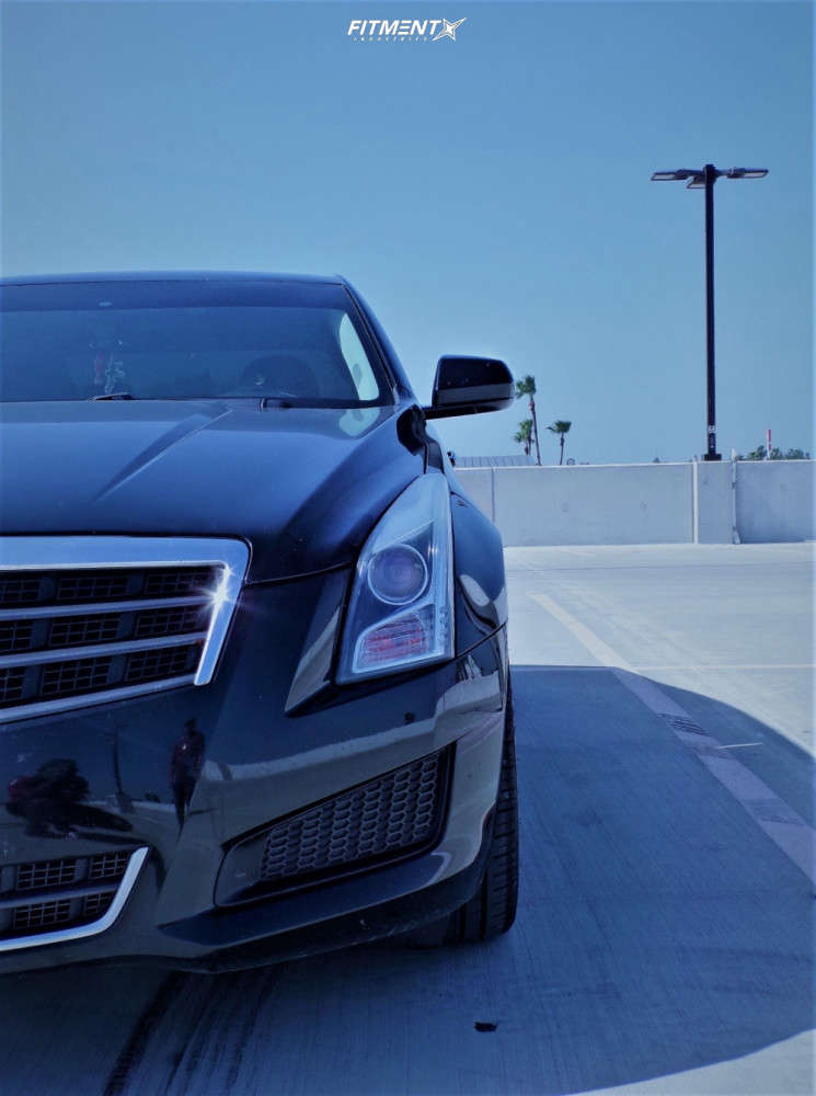 2014 Cadillac ATS Base with 18x8 Platinum Retribution and Nankang ...