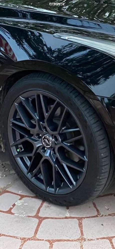 2014 Cadillac ATS Base with 18x8 Platinum Retribution and Nankang ...