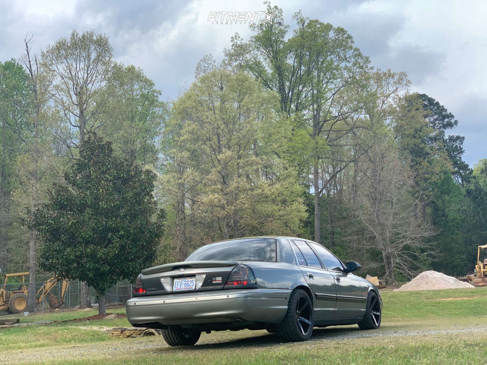 1998 Ford Crown Victoria Base with 18x9 SVE Nvx and Nitto 245x40 on ...