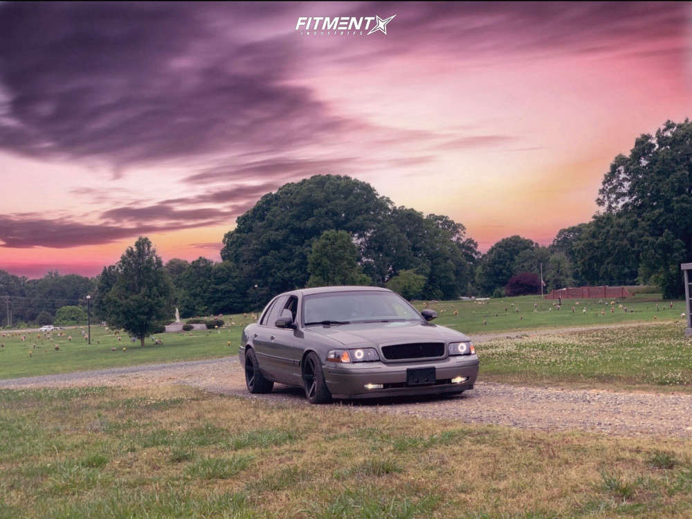 1998 Ford Crown Victoria Base with 18x9 SVE Nvx and Nitto 245x40 on ...