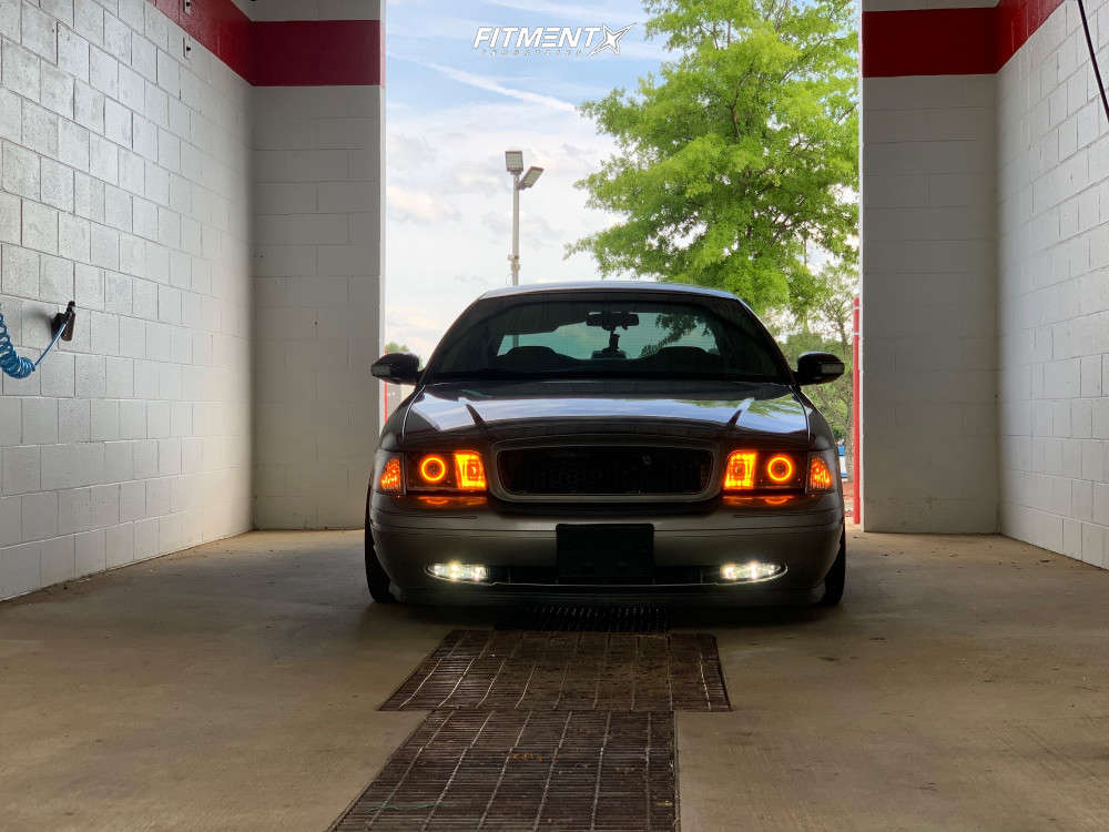 1998 Ford Crown Victoria Base with 18x9 SVE Nvx and Nitto 245x40 on ...