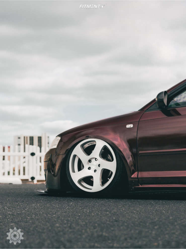 2007 Audi A3 Base with 18x8.5 Rotiform Tmb and Achilles 215x40 on Air ...