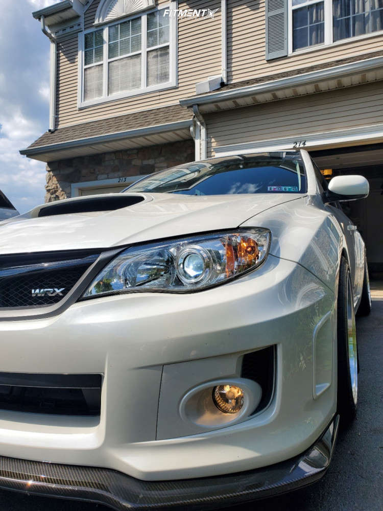 2014 Subaru WRX Limited with 18x9.5 Aodhan Ah03 and Toyo Tires 255x35 ...