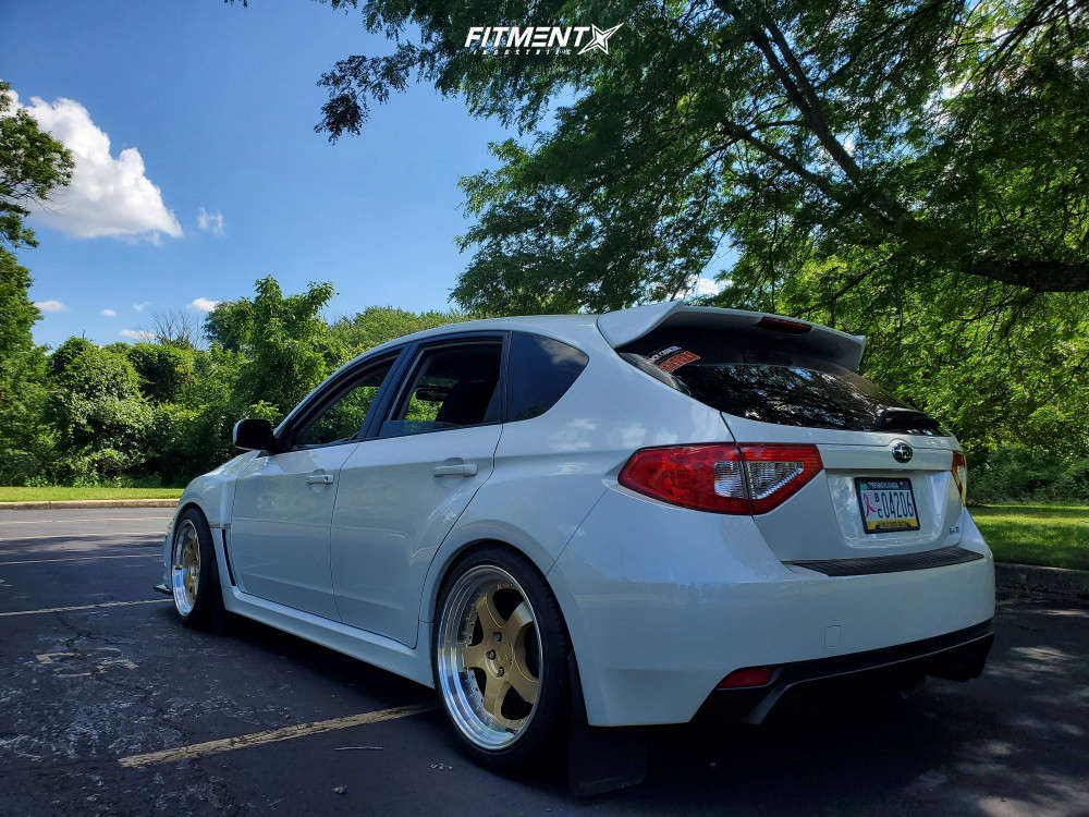 2014 Subaru WRX Limited with 18x9.5 Aodhan Ah03 and Toyo Tires 255x35 ...