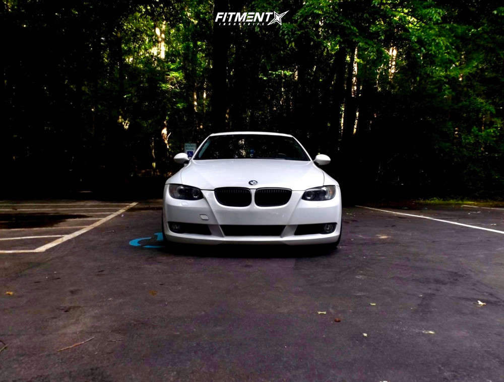 2010 BMW 335i XDrive Base with 17x7.5 Drag Dr37 and Bridgestone 225x45 ...