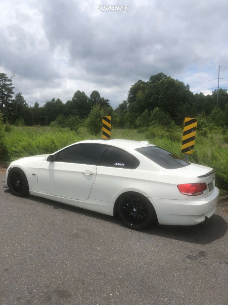 2010 BMW 335i XDrive Base with 17x7.5 Drag Dr37 and Bridgestone 225x45 ...