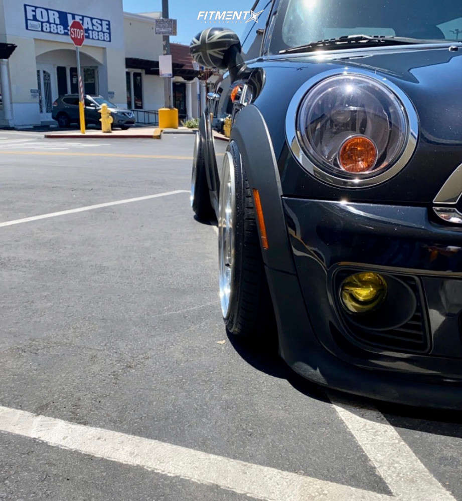 2011 Mini Cooper Base with 17x9 VIP Modular Vx110 and Lexani 205x40 on ...