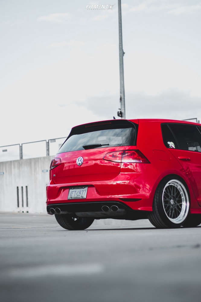 2016 Volkswagen Golf R Base with 19x9.5 BBS Lm and Nankang 235x35 on ...