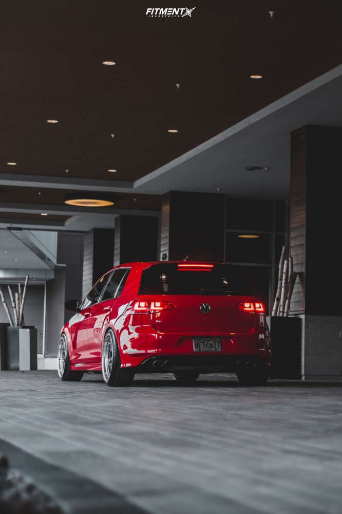 2016 Volkswagen Golf R Base with 19x9.5 BBS Lm and Nankang 235x35 on ...