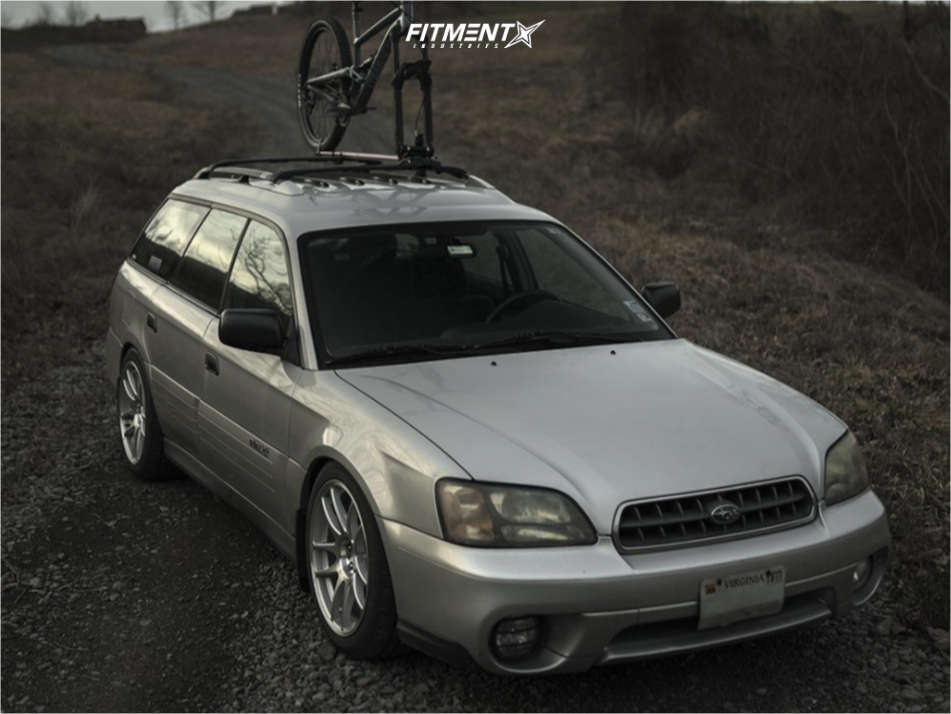2004 Subaru Outback Base with 18x8.5 ESR Sr08 and Nankang 235x45 on ...