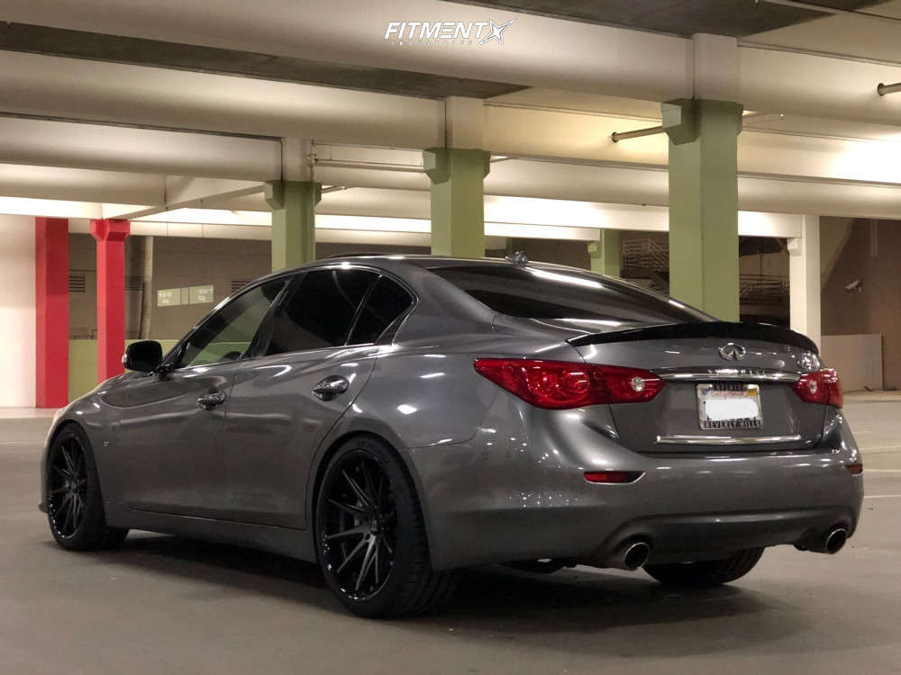 2015 INFINITI Q50 Sport with 20x9 Rohana Rc10 and Michelin 255x35 on ...