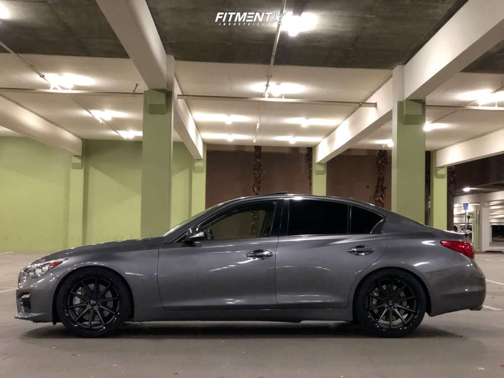 2015 INFINITI Q50 Sport with 20x9 Rohana Rc10 and Michelin 255x35 on ...