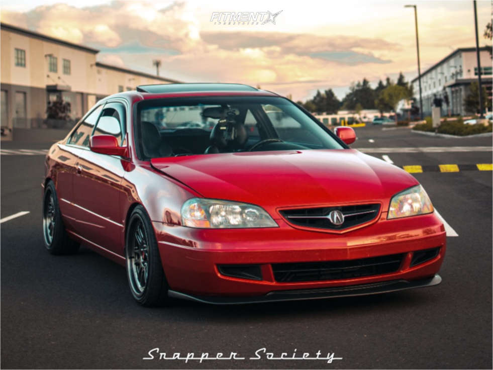 2003 Acura CL Type-S with 18x8.5 Aodhan Ah07 and Michelin 225x40 on ...