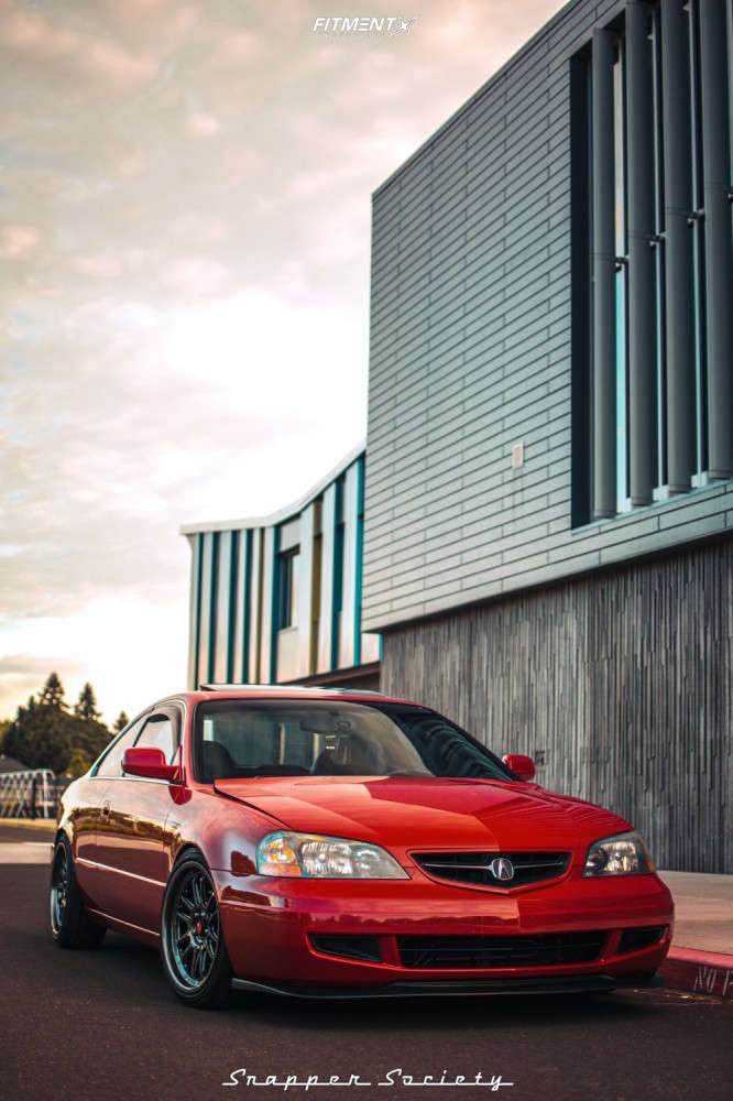2003 Acura CL Type-S with 18x8.5 Aodhan Ah07 and Michelin 225x40 on ...
