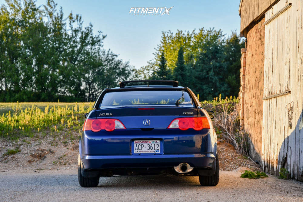2004 Acura RSX Base with 17x8.5 ESR Sr01 and Toyo Tires 215x45 on ...