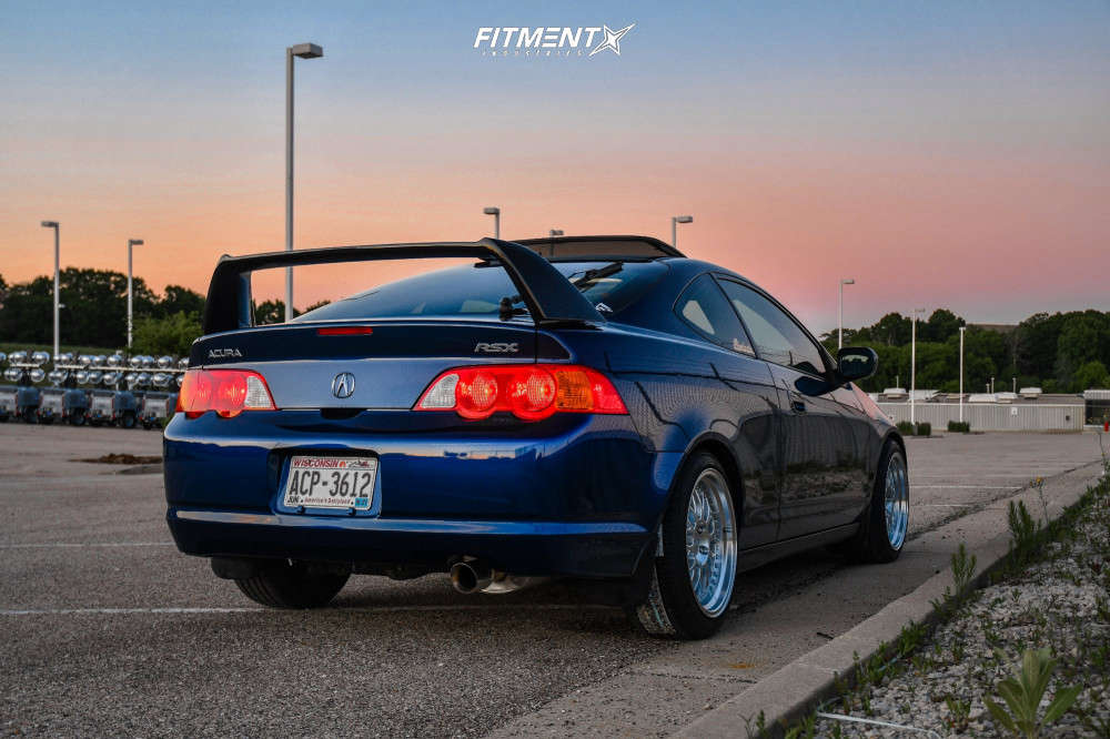 2004 Acura RSX Base with 17x8.5 ESR Sr01 and Toyo Tires 215x45 on ...