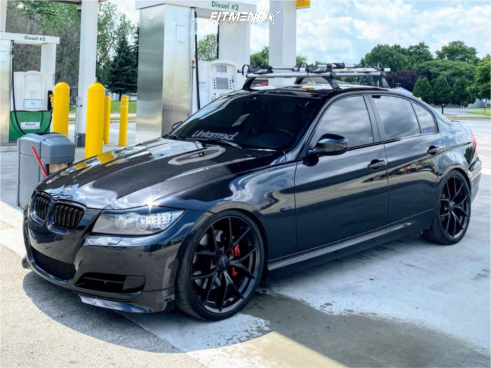2011 BMW 335d Base with 20x8.5 KMC Km694 and Michelin 235x35 on ...