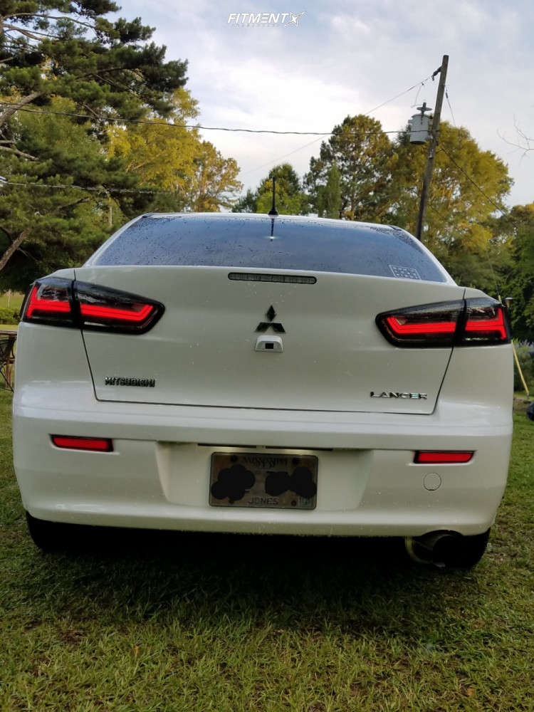 2017 Mitsubishi Lancer ES with 18x9.5 MST Mt15 and Landsail 245x40 on ...