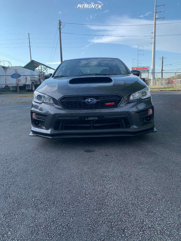 2020 Subaru WRX Base with 18x9.5 Aodhan DS02 and Federal 235x40 on ...