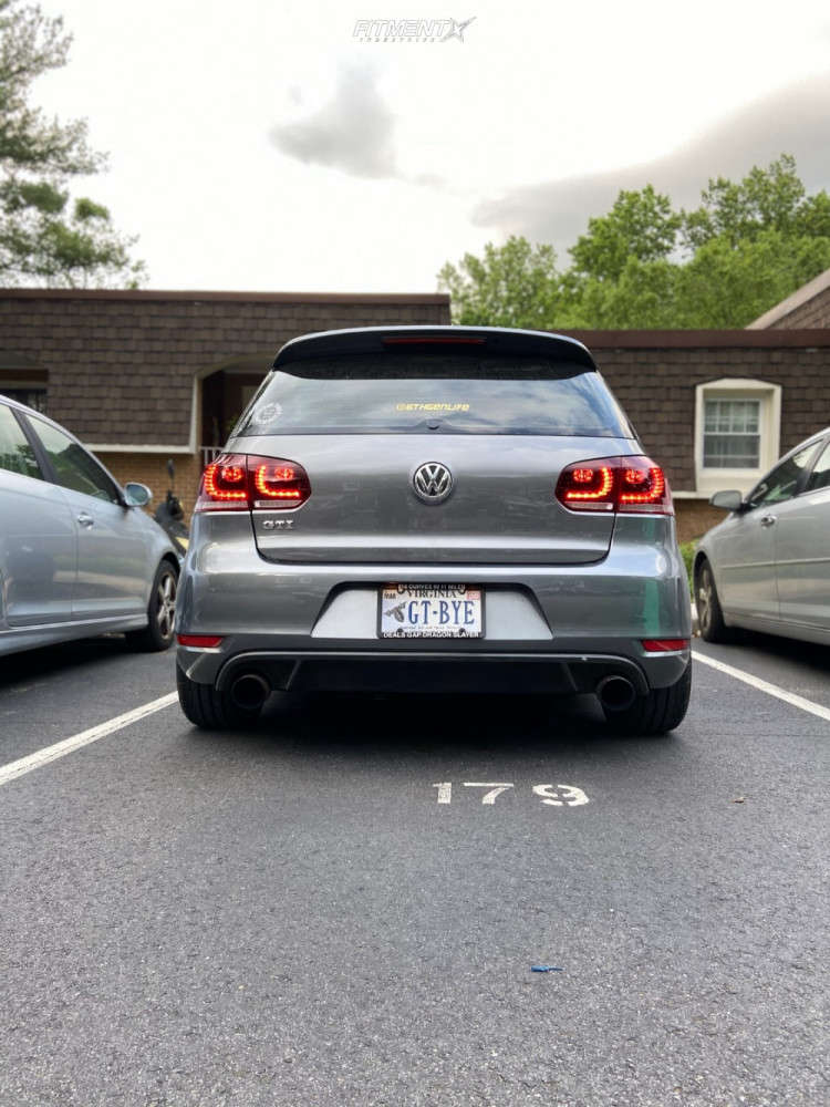 2013 Volkswagen GTI Base with 18x8.5 Konig Ampliform and Firestone ...