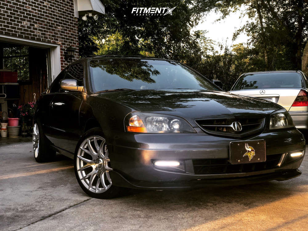 2003 Acura CL Type-S with 18x8.5 ESR Sr12 and Hankook 225x40 on Stock ...