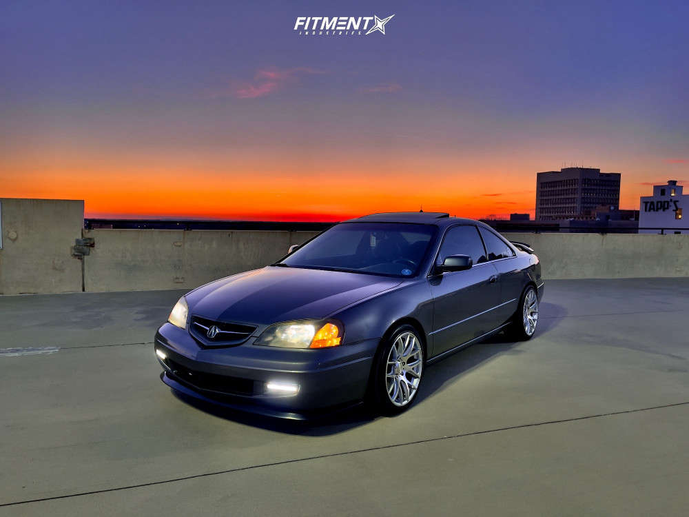 2003 Acura CL Type-S with 18x8.5 ESR Sr12 and Hankook 225x40 on Stock ...