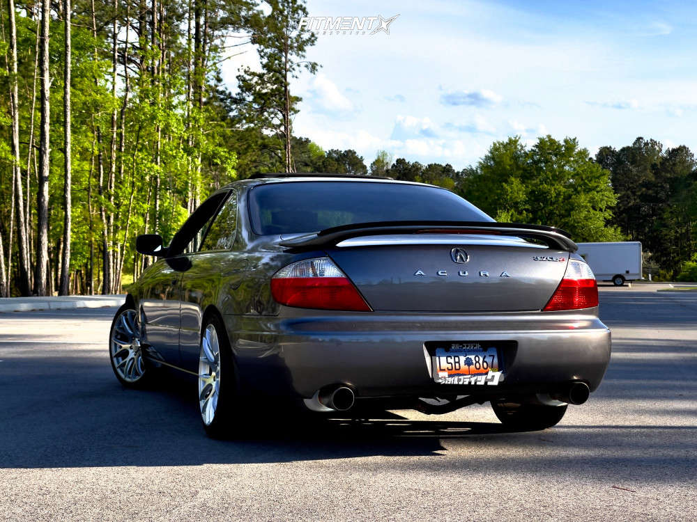 2003 Acura CL Type-S with 18x8.5 ESR Sr12 and Hankook 225x40 on Stock ...
