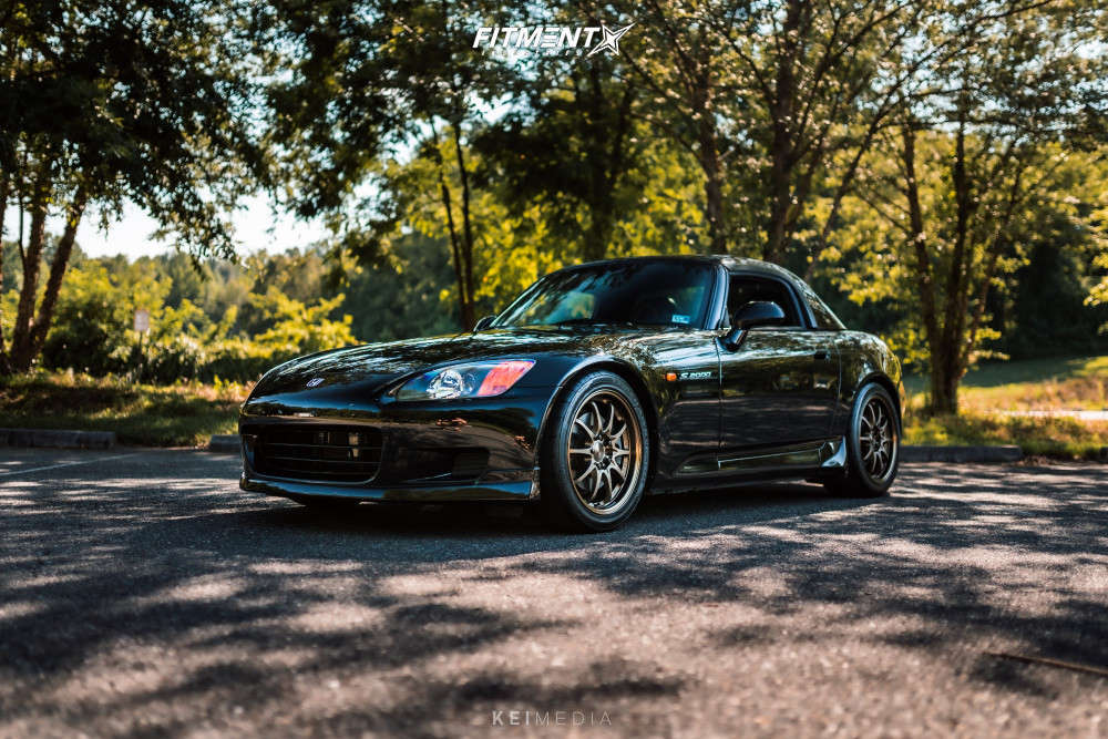 2000 Honda S2000 Base with 17x7.5 Volk Ce28n and Firestone 225x45 on ...
