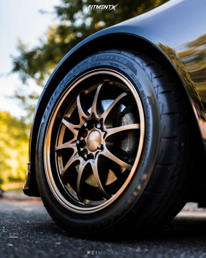 2000 Honda S2000 Base with 17x7.5 Volk Ce28n and Firestone 225x45 on ...