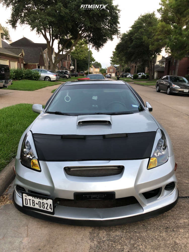 2001 Toyota Celica GTS with 18x8.5 Aodhan DS06 and Nitto 205x40 on Coilovers | 1163463 | Fitment ...