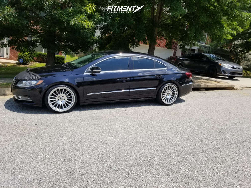 2013 Volkswagen CC Sport with 19x10 Rotiform Ind and Lexani 235x35 on ...