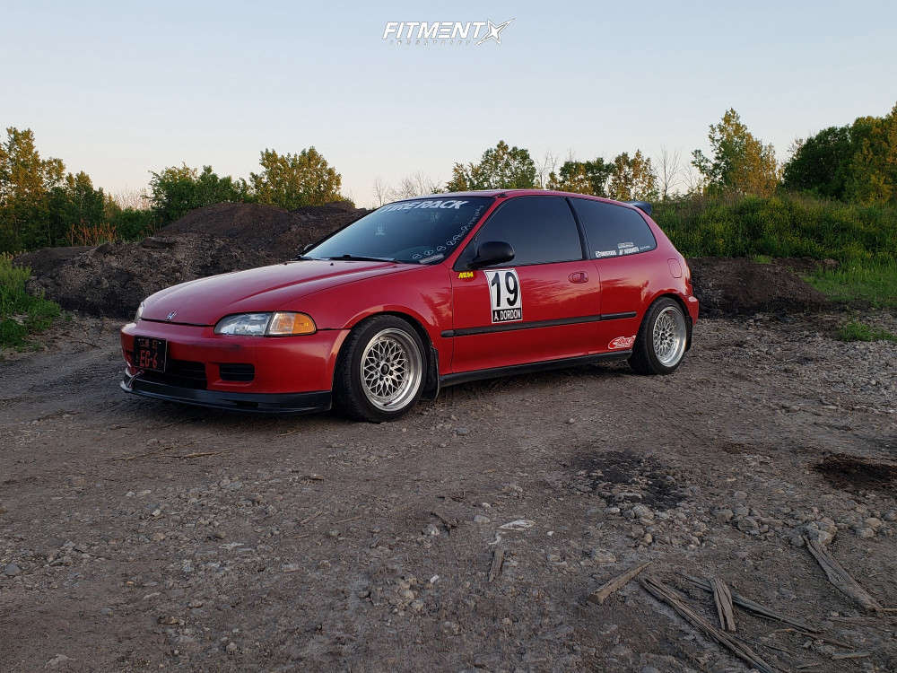 1992 Honda Civic VX with 15x8 MST Mt36 and Toyo Tires 195x45 on ...