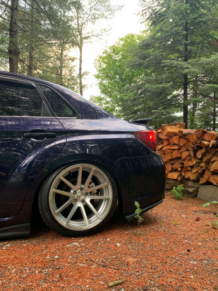 2011 Subaru Impreza WRX with 18x9.5 Rotiform Spf and Antares 225x45 on Coilovers | 1164725 ...