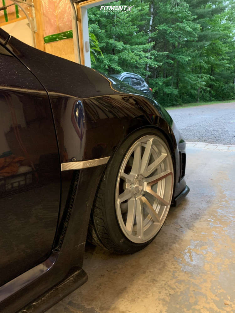 2011 Subaru Impreza WRX with 18x9.5 Rotiform Spf and Antares 225x45 on Coilovers | 1164725 ...