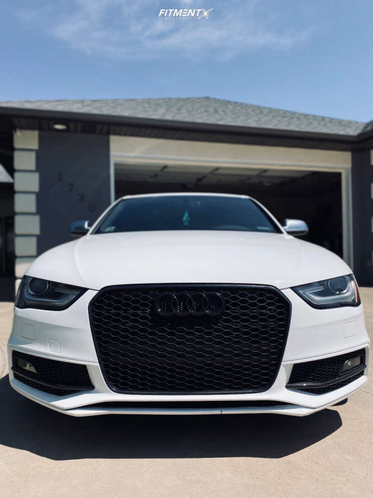 2013 Audi S4 Base with 20x10 Rosso Legacy and Continental 255x35 on ...