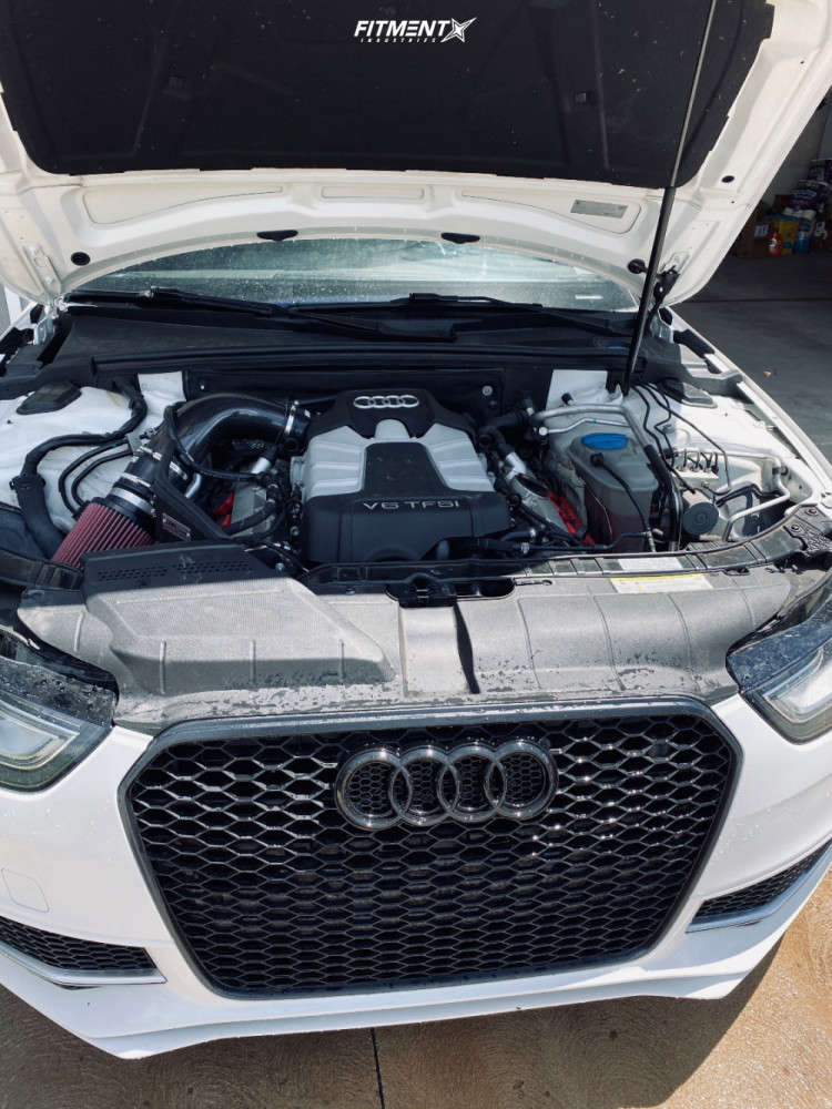 2013 Audi S4 Base with 20x10 Rosso Legacy and Continental 255x35 on ...