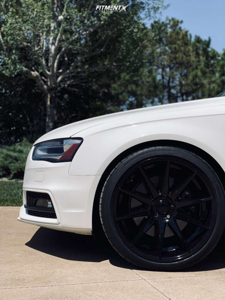 2013 Audi S4 Base with 20x10 Rosso Legacy and Continental 255x35 on ...