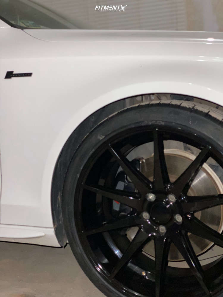 2013 Audi S4 Base with 20x10 Rosso Legacy and Continental 255x35 on ...