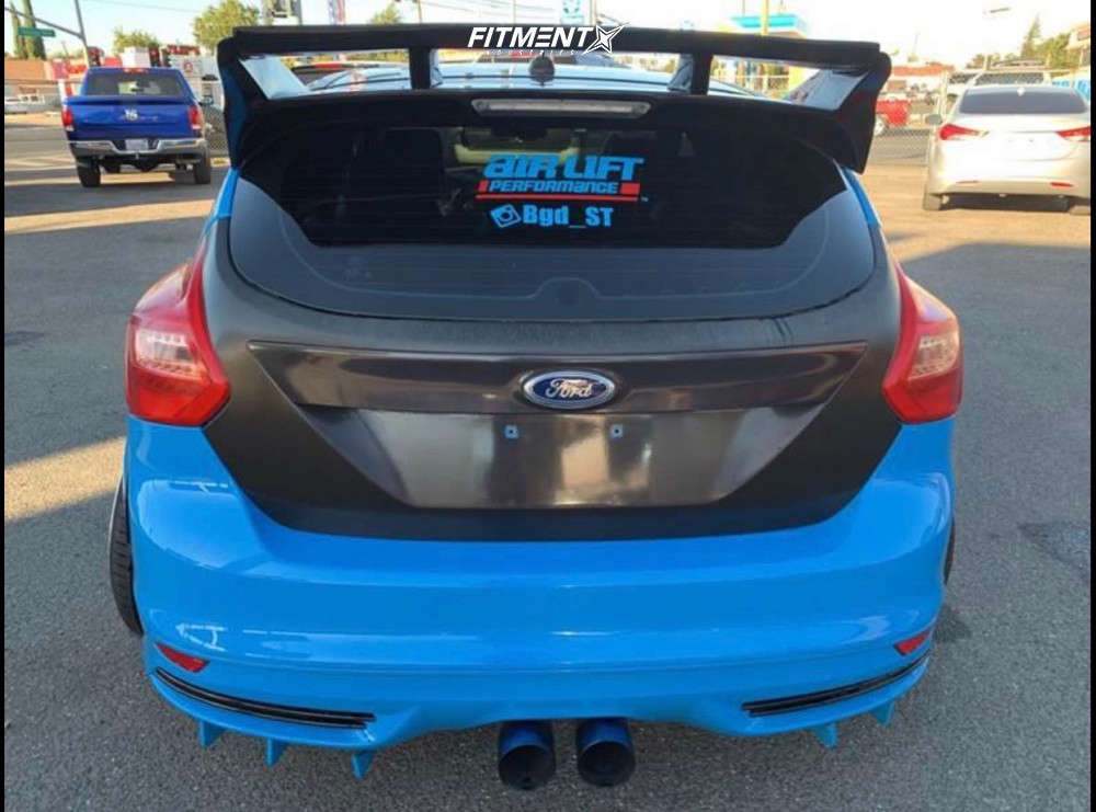 2014 Ford Focus ST with 18x9 Enkei ABC Exclusive GMBH and Atlas 205x35 ...