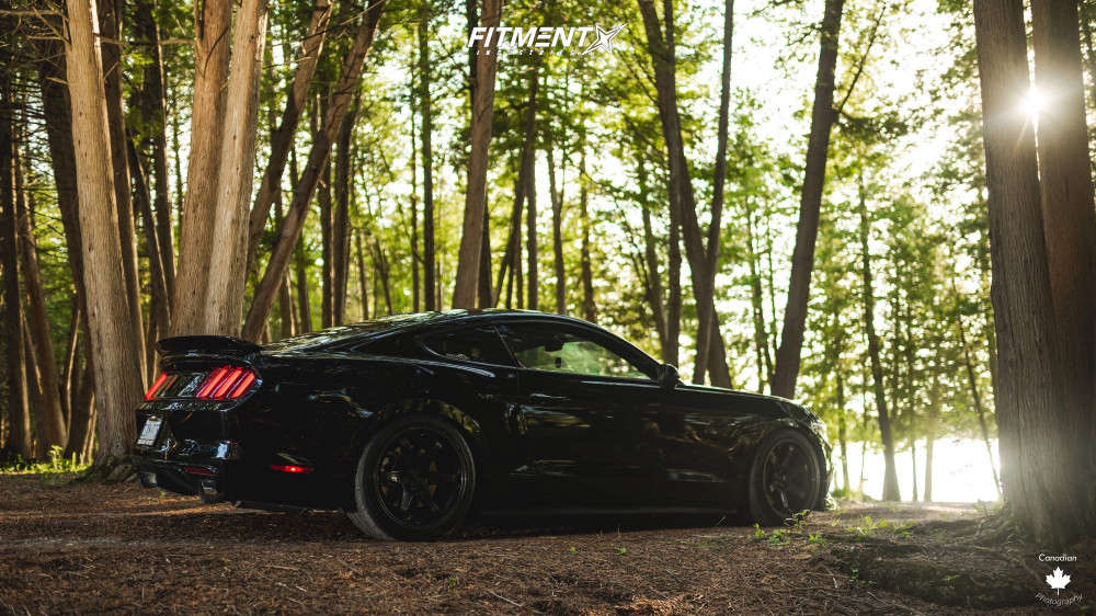 2016 Ford Mustang GT with 19x10.5 Fast Wheels Hayaku and Firestone ...