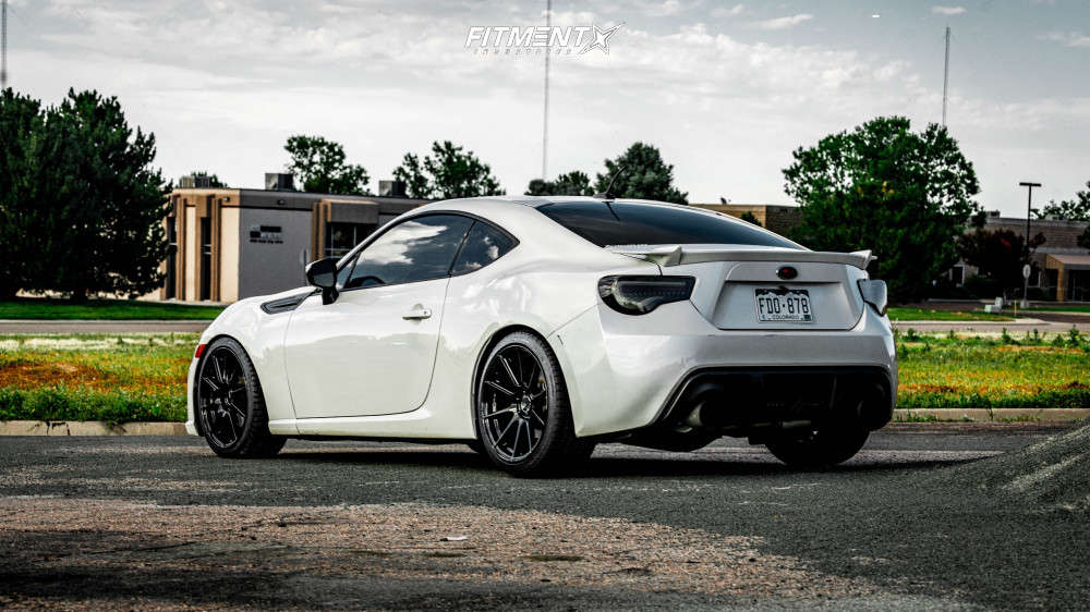 2013 Subaru BRZ Limited with 18x8.5 Enkei Ts-10 and Michelin 245x35 on Coilovers | 1165433 ...