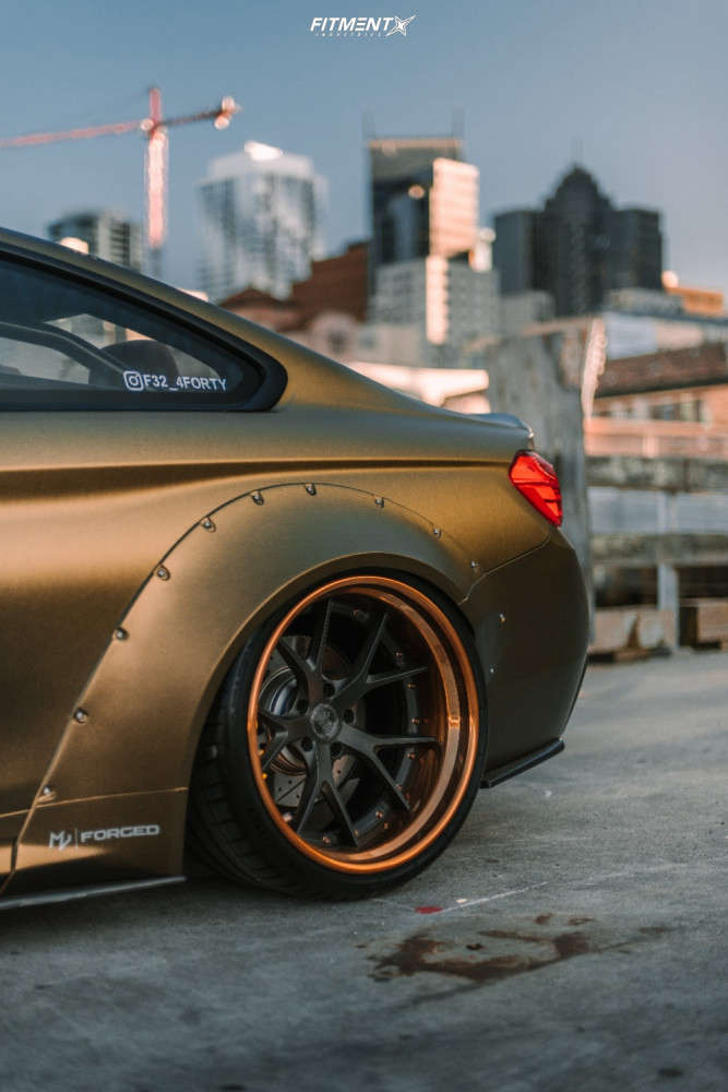 2017 BMW 440i Base with 20x11.5 MV Forged SV1 Corsa Series and Michelin ...