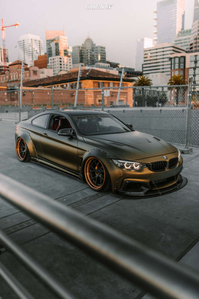 2017 BMW 440i Base with 20x11.5 MV Forged SV1 Corsa Series and Michelin ...